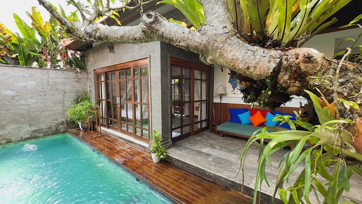 1br Luxury Villa W/ Pool In The Rice Field Of Ubud - Bali