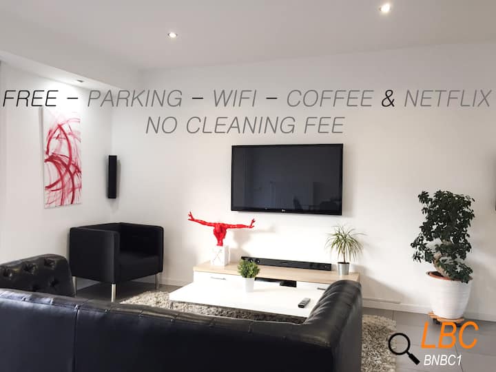Spacieux & Confortable Appartement Moderne De 75m2 - Colmar