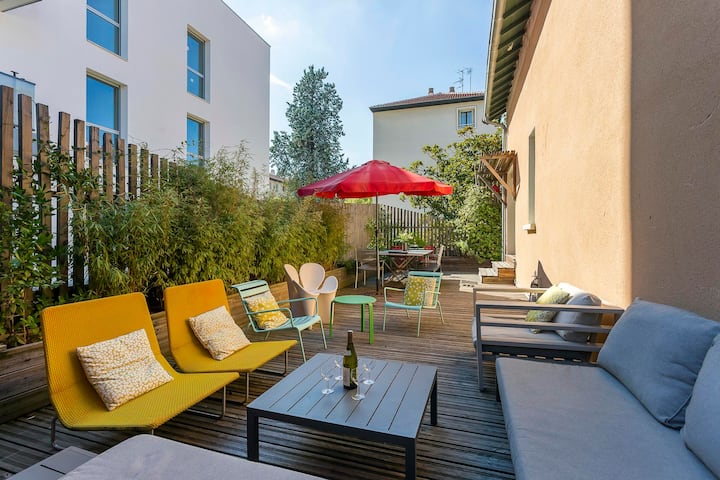 «Maison Stella» 10chb 10 Min Cœur De Lyon En Métro - Villeurbanne
