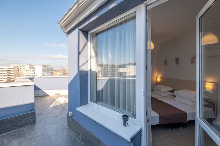 Penthause With Balcony Next To Joy Station - 索非亞