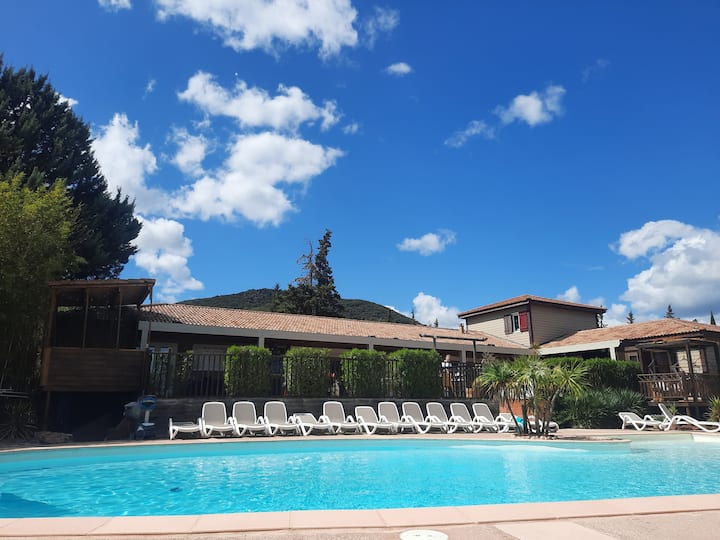Chalet (35m²) Cosy Et Climatisé- Relaisdusalagou - Le Bosc