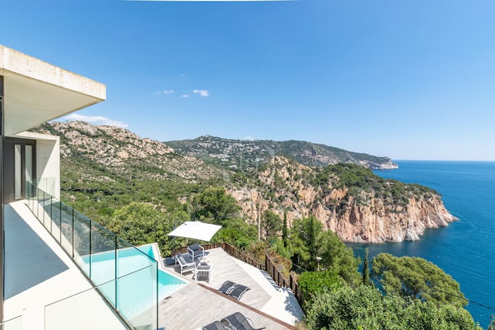 Villa Cristal- Modern, With Sea Views And Pool - Llafranc