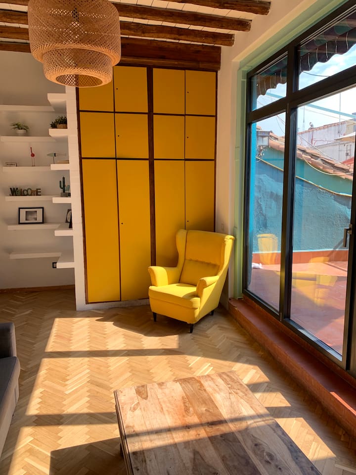 Cozy & Sunny Attic With Two Terraces Next To Sol - Madrid