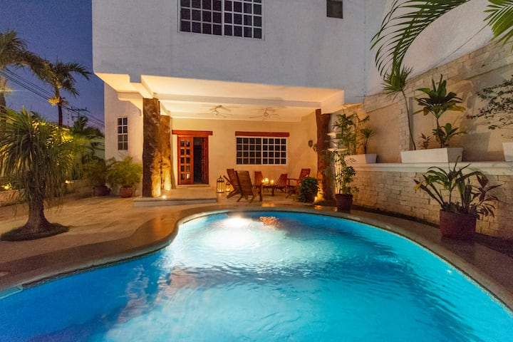 Luxury Private Villa W/pool, Top Downtown Location - Tulum