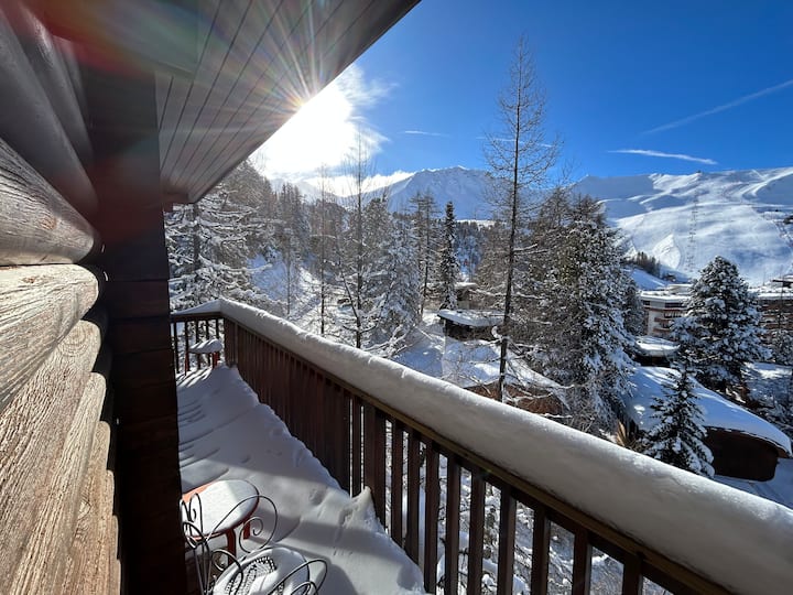 Paradis Lodge La Plagne, Chalet à 200m Des Pistes - La Plagne