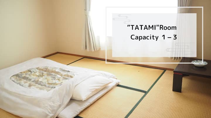 バストイレ無和室6畳(共有大浴場/共有トイレ)Tatami Room④ - Sōka