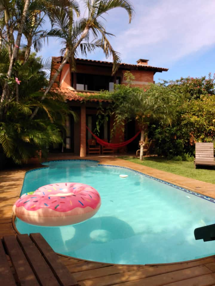 Casa Com Piscina Cachoeira Bom Jesus Florianópolis - Florianópolis