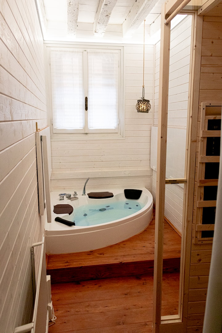 La Perla Del Doge Avec Exclusif Spa Sauna Jacuzzi - Benetke