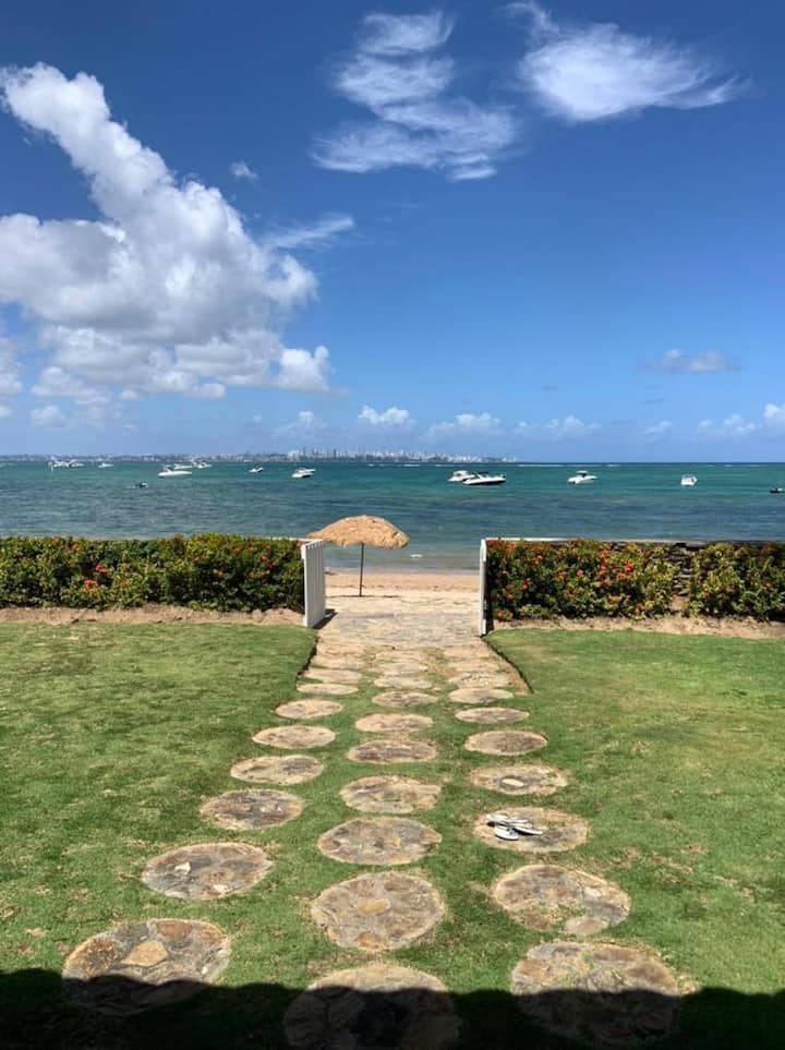 Pé Na Areia - Ilha De Itaparica/bahia - Itaparica