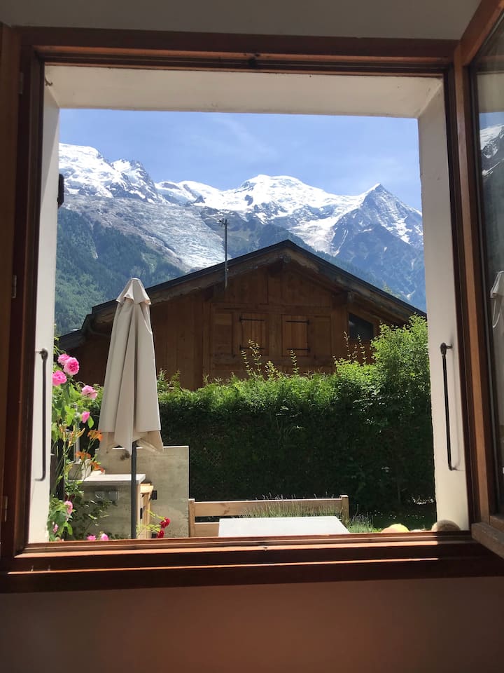 1 Bed Recently Renovated Garden Flat For 2-3 Ppl - Lac du Brévent