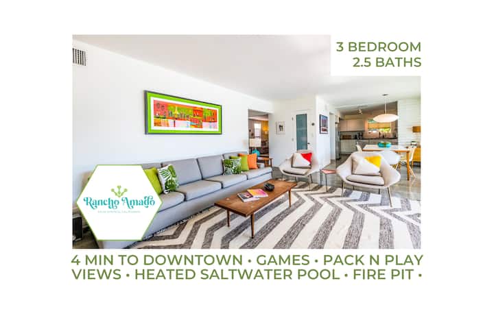 Mid-century Luxury Retreat • Pool • Mountain Views - Palm Springs, CA