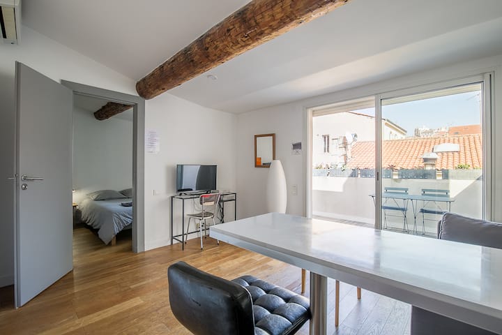 Cosy Downtown Préfecture Sunny Terrace - Vieux-Port de Marseille