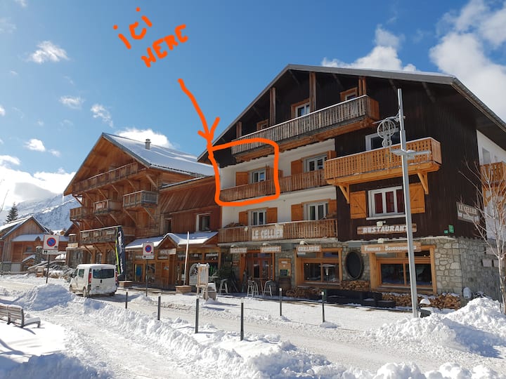 Studio 4 Pers ,Très Belle Situation . - Les Deux Alpes