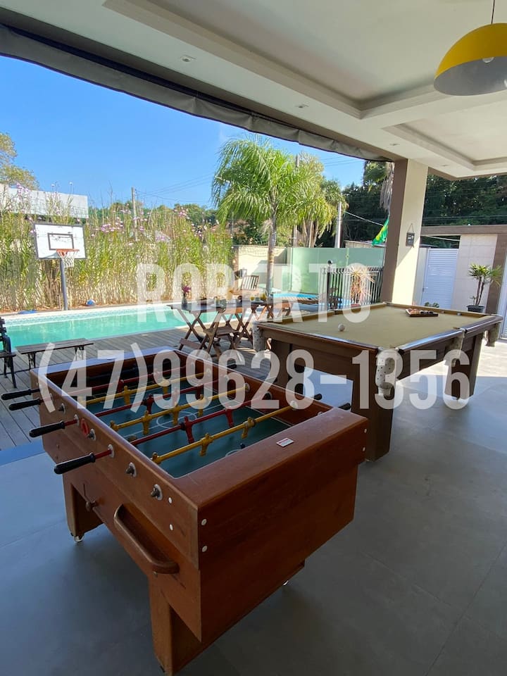 Aluguel Casa Piscina 3/4 Temporada Verão Bombinhas - Pôrto Belo