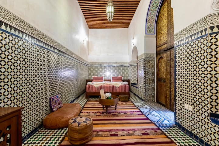Chambre Du Xive S. Dans Riad à Fès - Fès