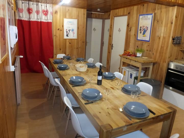 L'ourson Gris,appartement Dans Beau Chalet à 1750 - Chamrousse