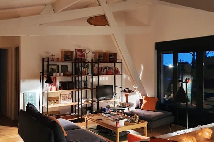 Cap Ferret, Lavigne, Appartement Cosy Avec Jardin - Cap Ferret