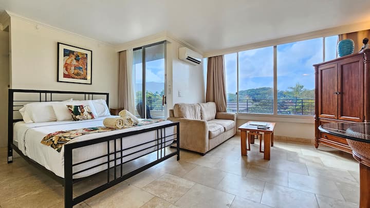 Wg 312 | New Split Ac! Queenbed, Balcony & Kitchen - O‘ahu, HI