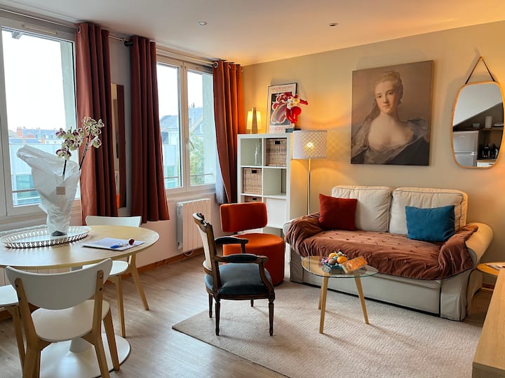 Paisible 2 Chambres Douillet Calme Centre  Halles - Tours