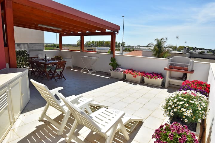 "Luna" Appartamento Con Piscina A 1 Km Dal Mare - Torre Lapillo