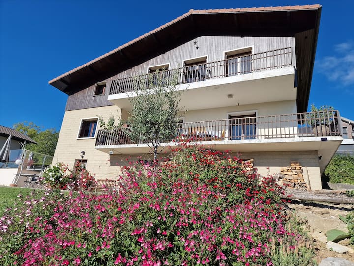 Studio Bellevue Villa Calme Piscine Terrasse Park. - Epagny