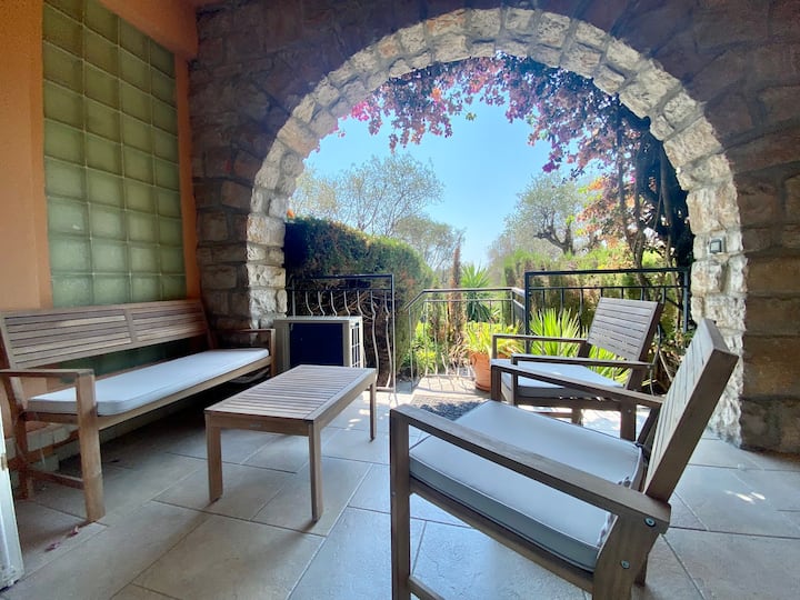 "Jardin Du Pian" Calme, Proche Mer Et Gare - Mentone