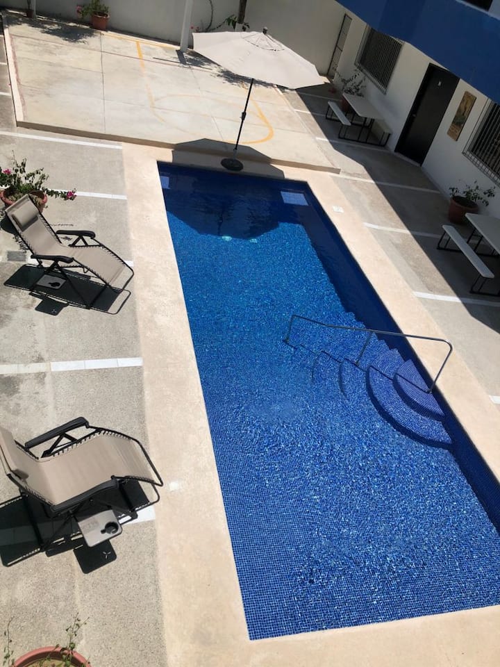 6 Min Walking To The Beach And With Best Pool!  S1 - Mazatlán
