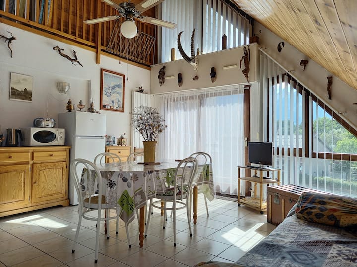 Bel Appartement Avec Grande Terrasse Et Garage - Briançon