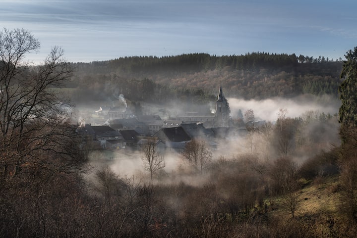 Charmant Huis, Prachtig Uitzicht, 8 Personen - Gedinne