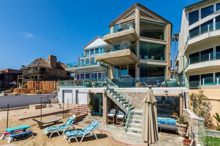 Beachfront Large Spacious Home - Ocean Views - Oceanside, Californie