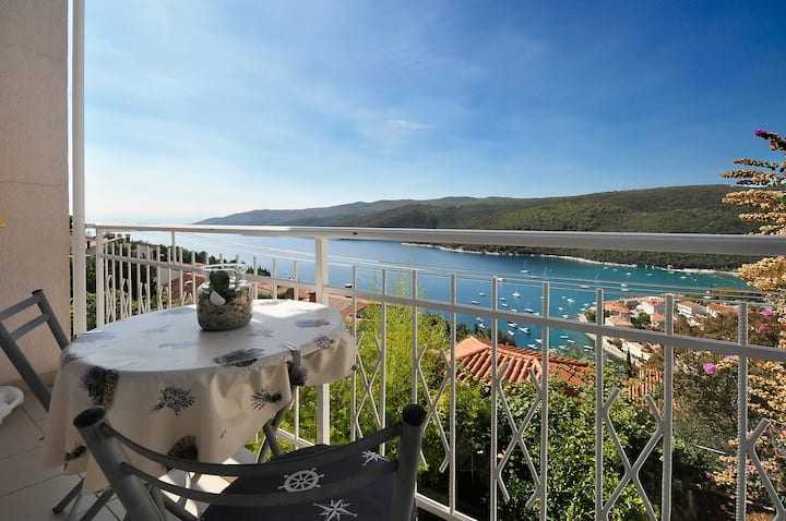 Romantic Sea View Apartment - Rabac