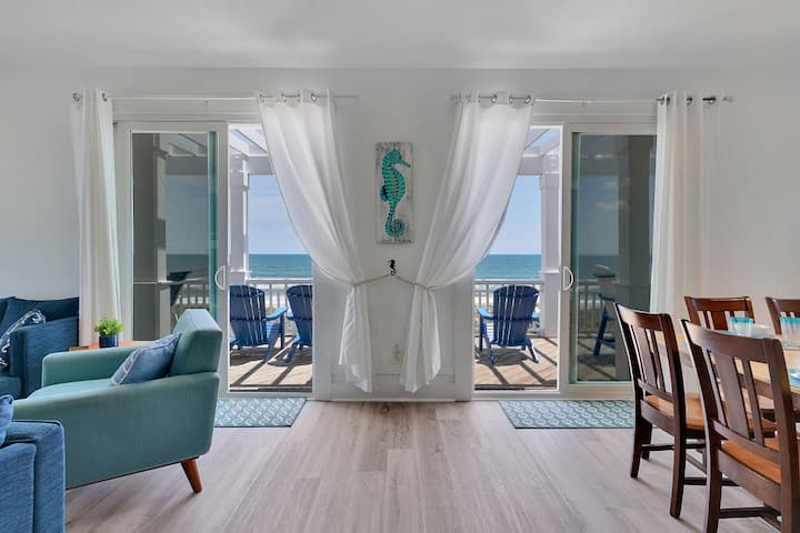 Luxurious, Oceanfront, Five Bedrooms & Large Decks - 紹斯波特
