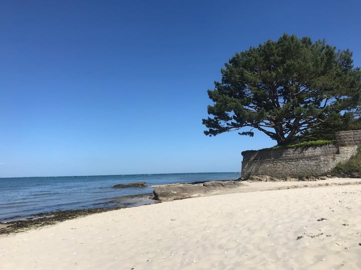 St Pierre Quiberon Côté Baie Maison à 100 M Plage - Quiberon