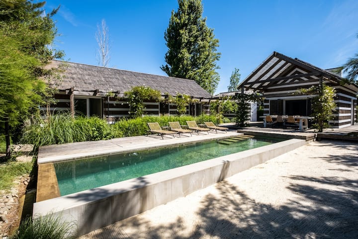 Special Cabanas In Wonderful Garden With Pool - Comporta