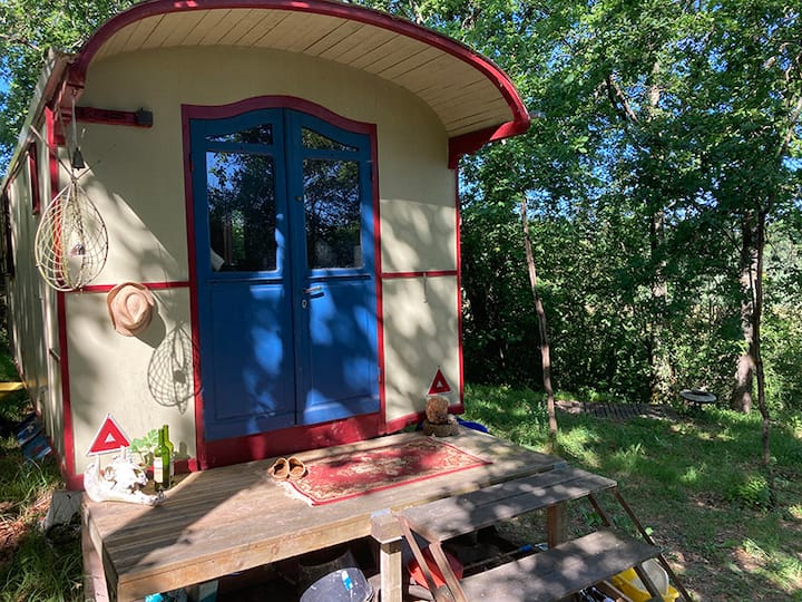 Lil' Gem Gypsy Caravan And Cottage - Sainte-Foy-la-Grande