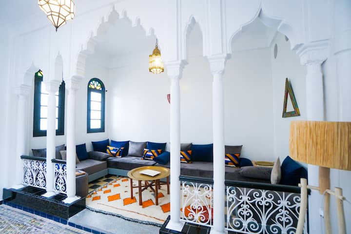 Dar Kayna, Beau Riad Familial Médina De Tanger - Tanger
