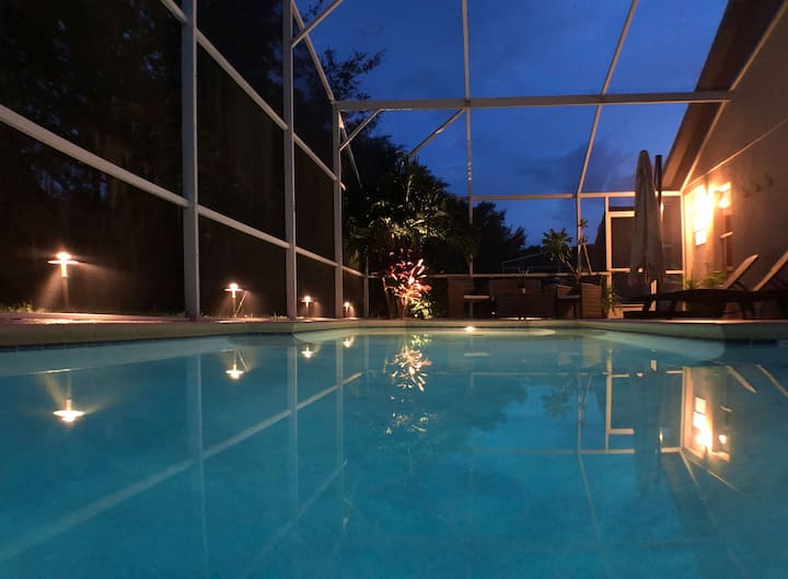 Top Rated Scandinavian Luxury Villa - Exclusive With Private Pool & Golf View - Winter Haven, FL