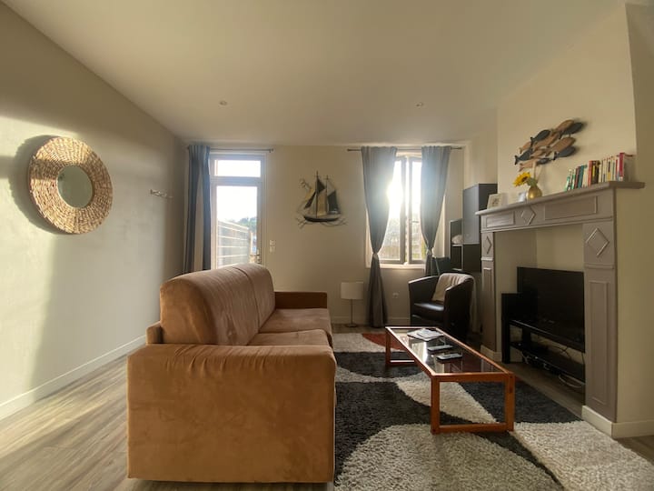 La Petite Orchidée Avec Jardin - Plage Honfleur
