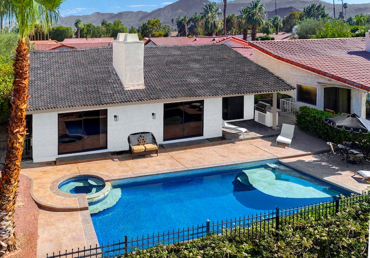 Quiet Private Retreat Pool/spa On The Golf Course - La Quinta, CA