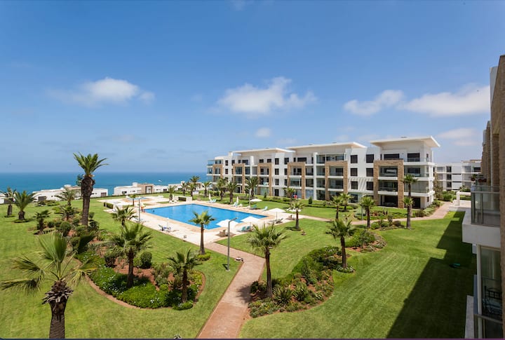 Luxury beachfront apartment with pool - Condominiums for Rent in Sala ...