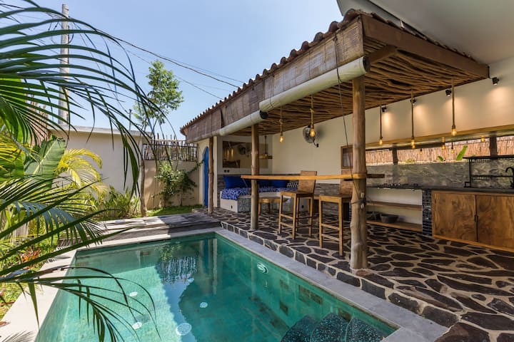 Cheerful 1 Bedroom Villa With Private Pool - Canggu