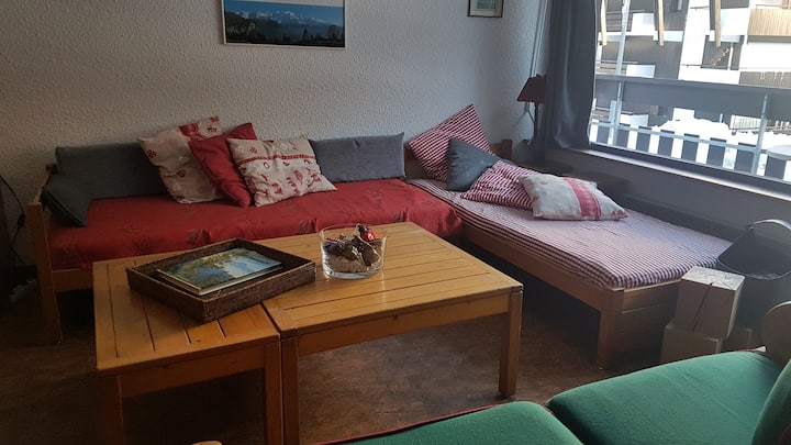 Chambre Spacieuse Au Pied Des Pistes Et Au Calme - Les Contamines-Montjoie