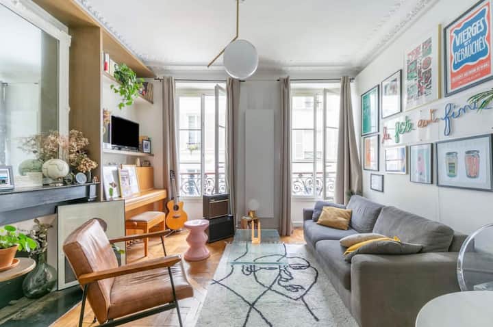 Romantique Et Design Au Centre De Paris. - Paris