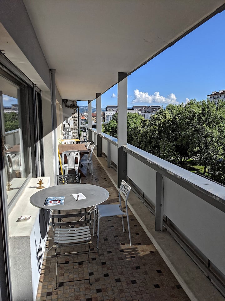 Au Coeur D'annecy Appt 80m² + Grand Balcon - Annecy-le-Vieux