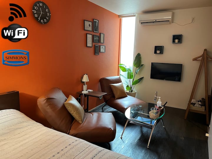 8-min To Namba! Private, Serene, Spotless Clean #1 - Japan
