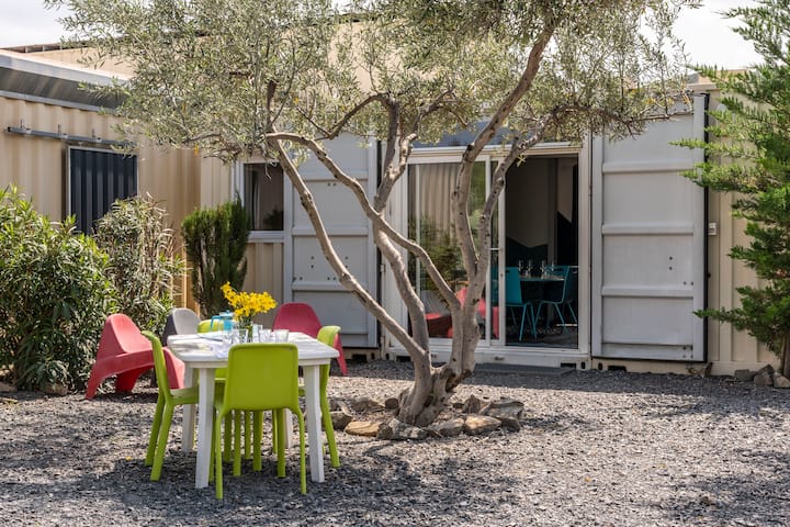 Gite  Au Milieu D’une Oliveraie Jardin/  Jacuzzi - Rivesaltes