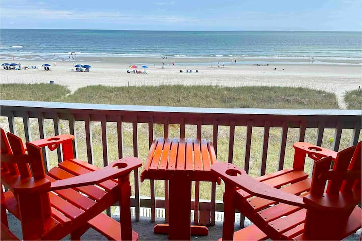 C3 - Oceanfront Condo - King Suite / Fast Wifi - North Myrtle Beach, SC