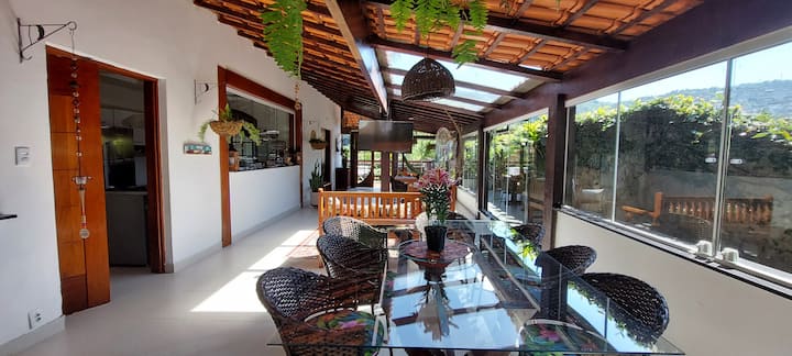 A Very Comfortable House With A Big Forest - Teresópolis