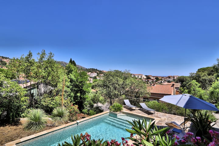Piscine, Vue Mer, Plage 3kms - Villa Lantana - Bormes-les-Mimosas
