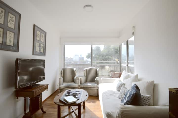 Playa Y Ciudad En Montevideo. Apartamento Completo - Montevidéu